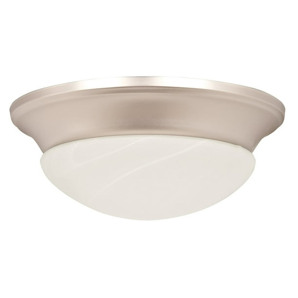 Concord Fans 2 Light CFL Frosted Twist-On Glass Fan Light Kit - Walmart ...