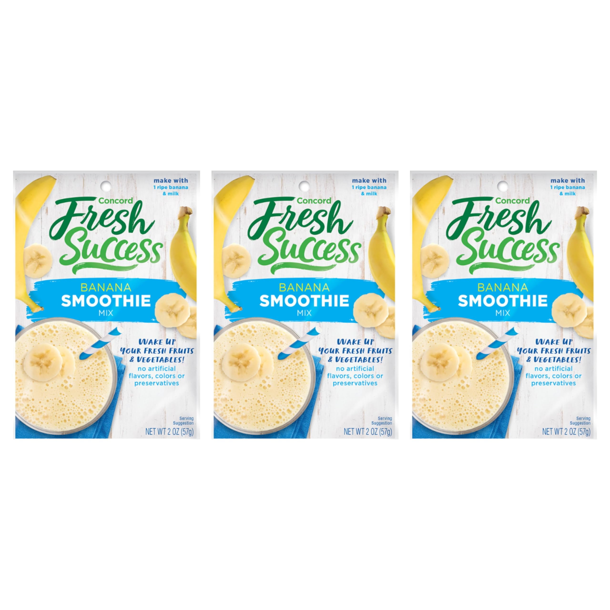 Concord Foods Banana Smoothie IFF17 Mix - Fruit Flavor with No ...