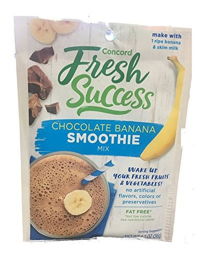 Concord Foods Chocolate Banana SSF20 Smoothie Mix, 1.3 oz Pouch (VALUE ...