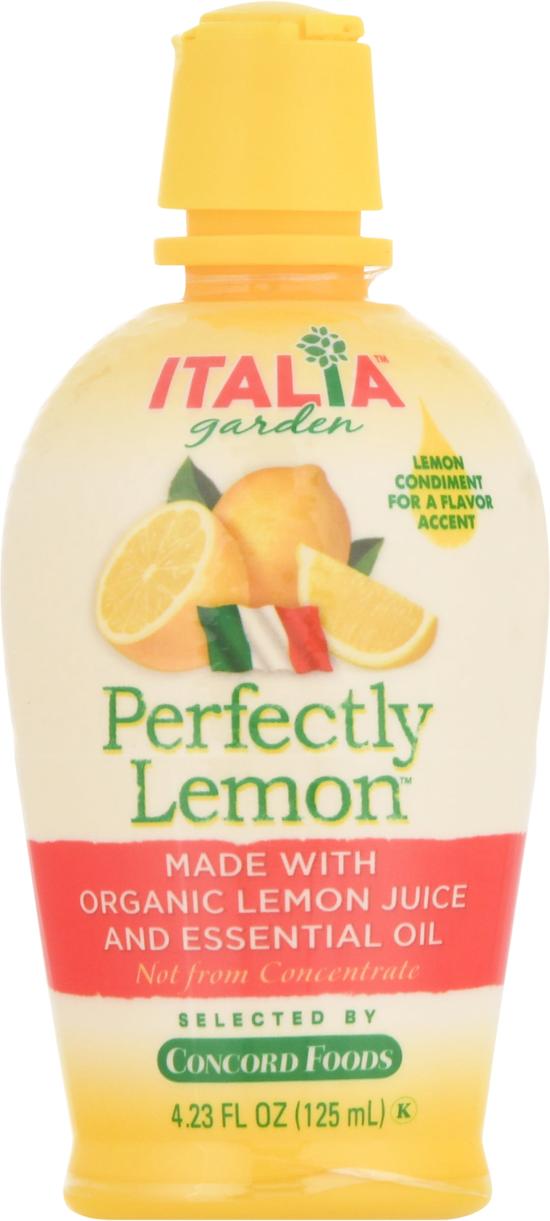 Italia Garden Lemon Syrup for Beverages or Snacks in Breakroom ...