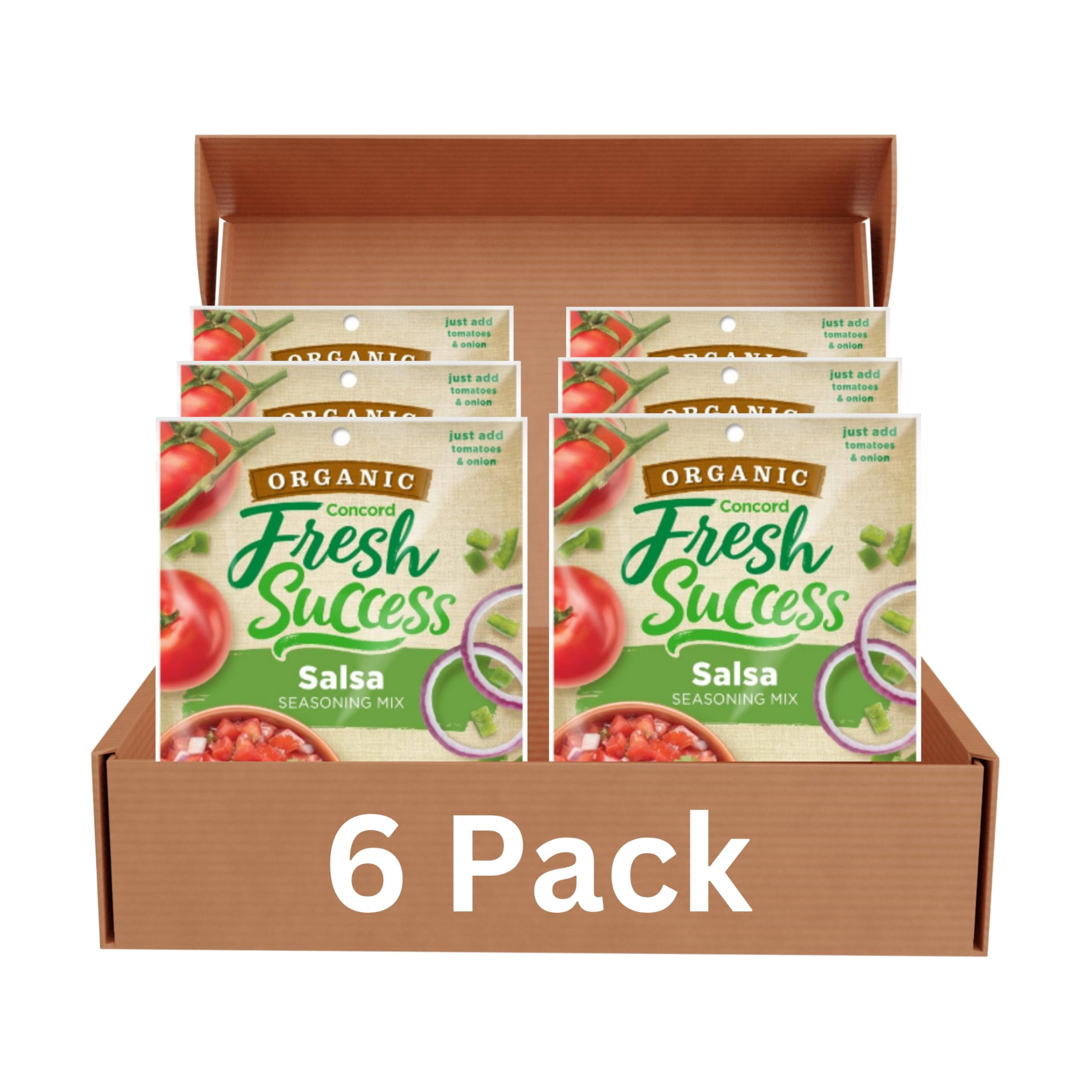 Concord Foods Organic Mild TMA2 Salsa Mix For Homemade Salsa Authentic ...