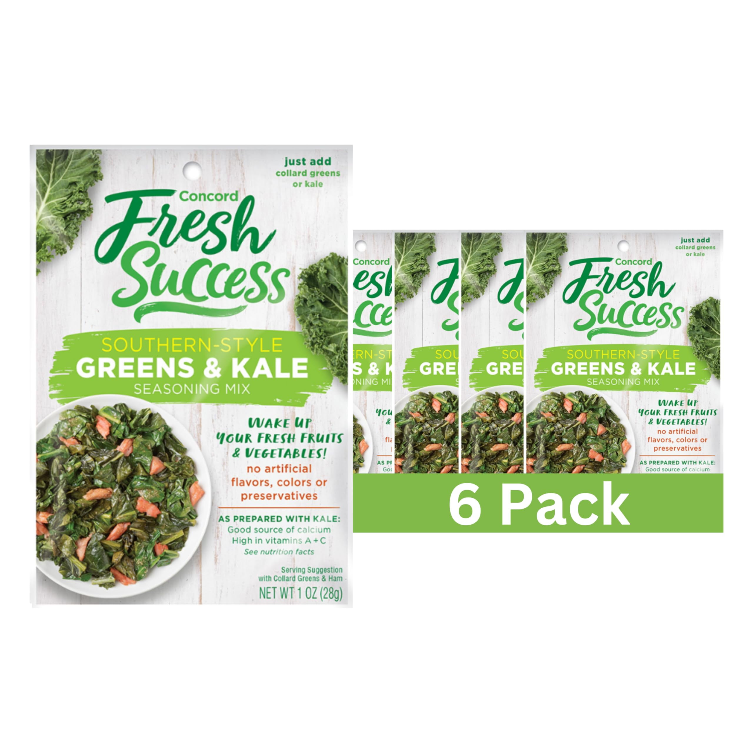 Concord Foods Southern-Style Greens and Kale Seasoning KMC2Mix ...