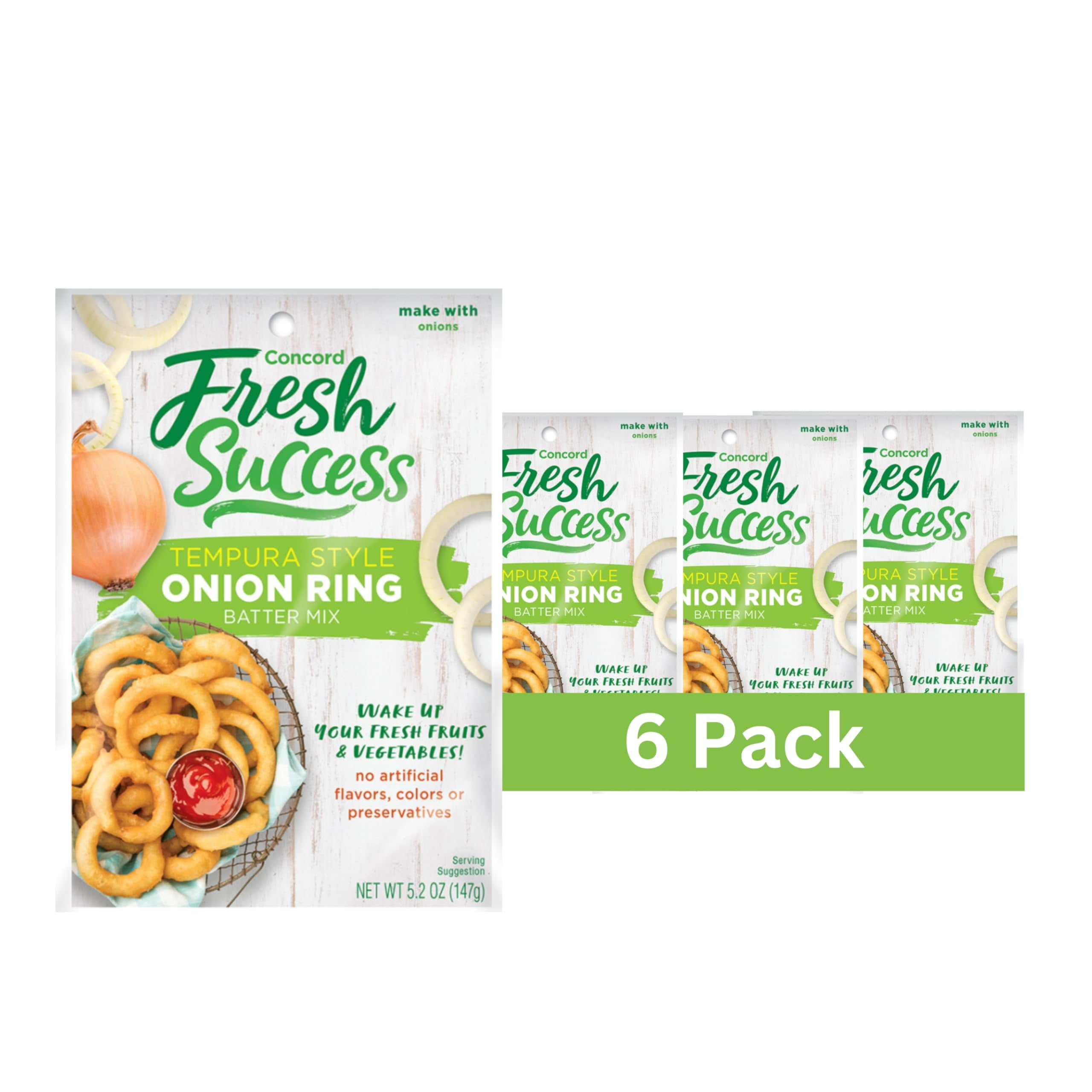 Concord Foods Tempura Onion GGA1 Ring Batter: Crispy Perfection in ...