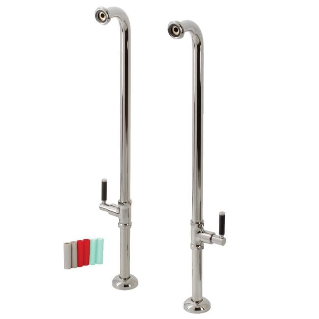 Concord Freestanding Tub Supply Line, Polished Nickel - Walmart.com