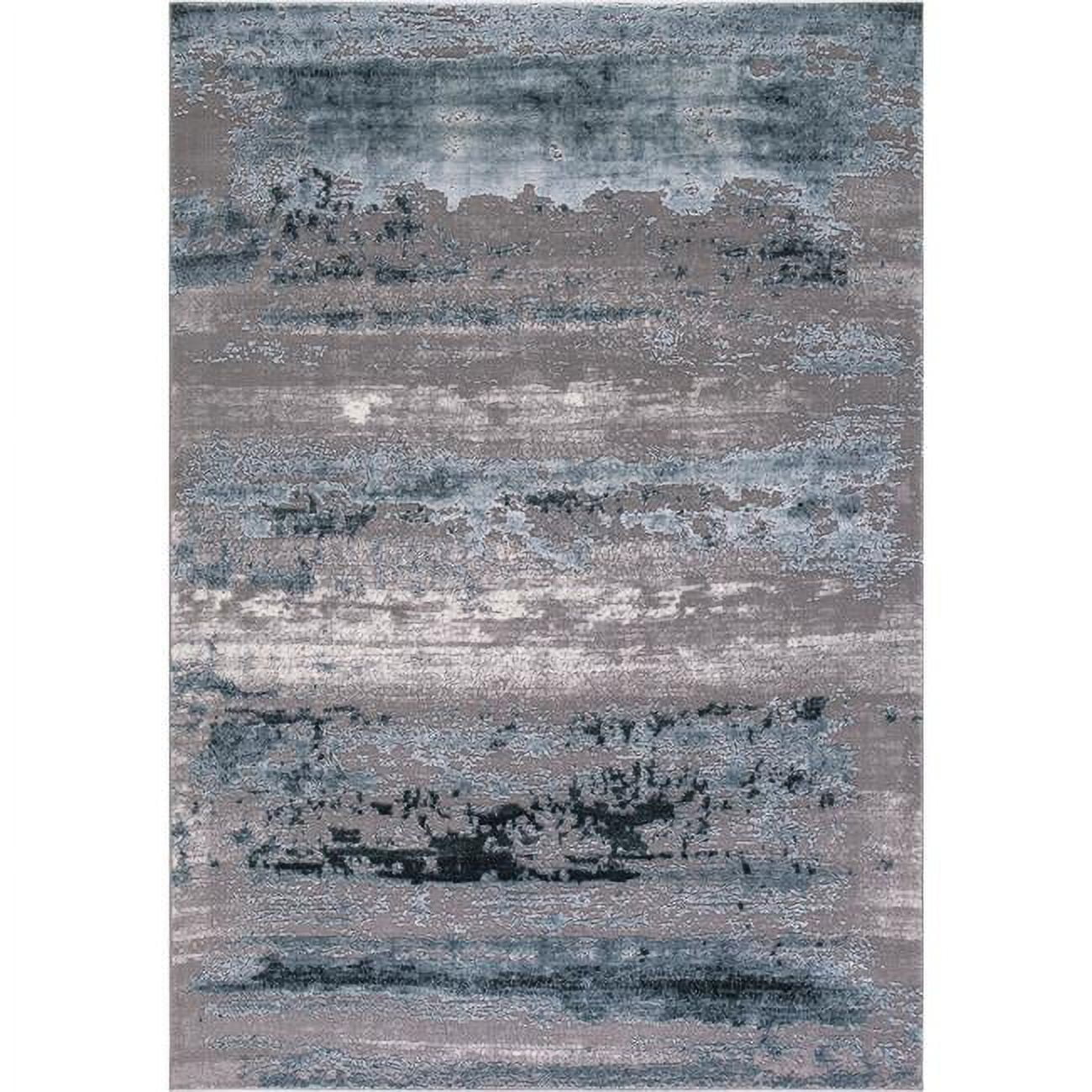 Concord Global 29364 3 ft. 3 in. x 4 ft. 7 in. Thema Lakeside - Teal ...