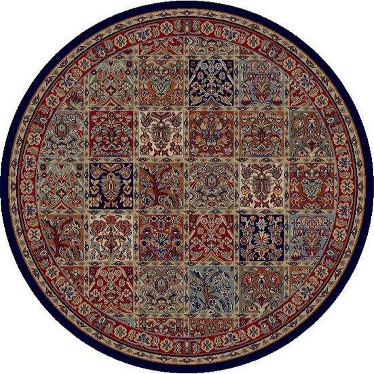 Concord Global 40807 7 ft. 10 in. x 9 ft. 10 in. Jewel Panel - Red ...