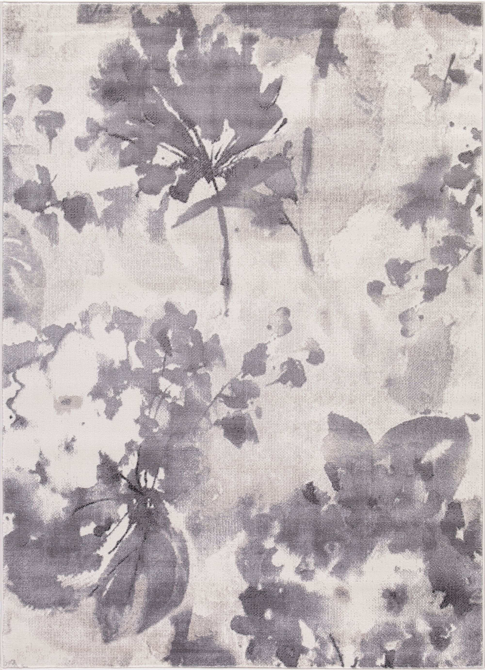 Concord Global 46027 7 ft. 10 in. x 10 ft. 6 in. Lara Watercolor Flower ...