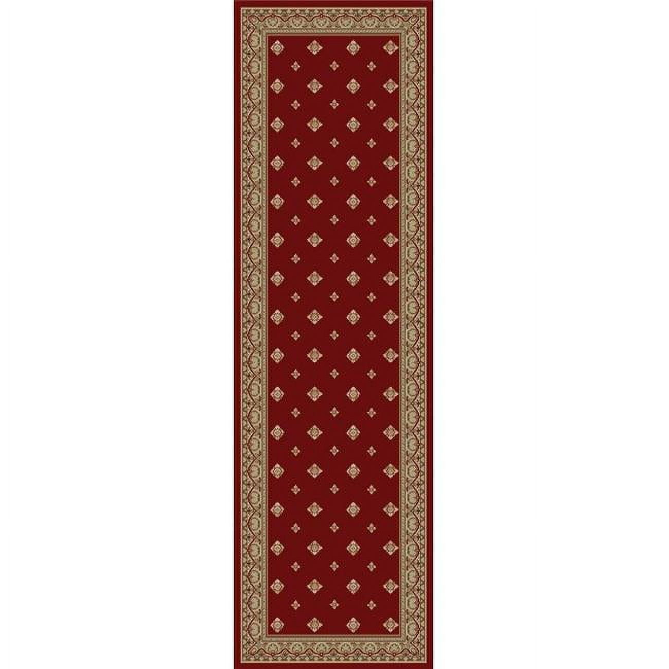 Concord Global 6 ft. 7 in. x 9 ft. 6 in. Ankara Pin Dot - Red - Walmart.com