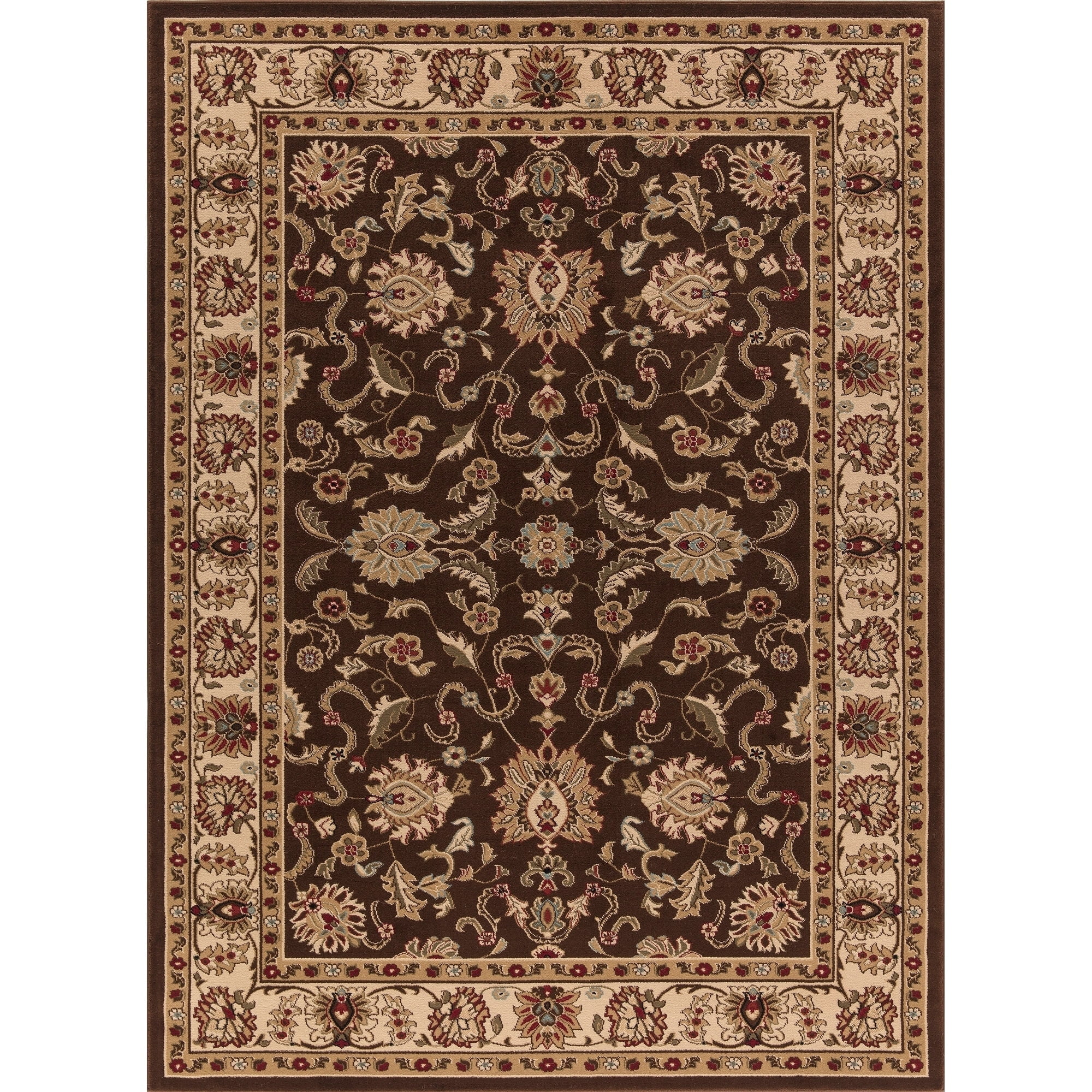 Concord Global 65129 7 ft. 10 in. Ankara Agra - Round, Ivory - Walmart.com