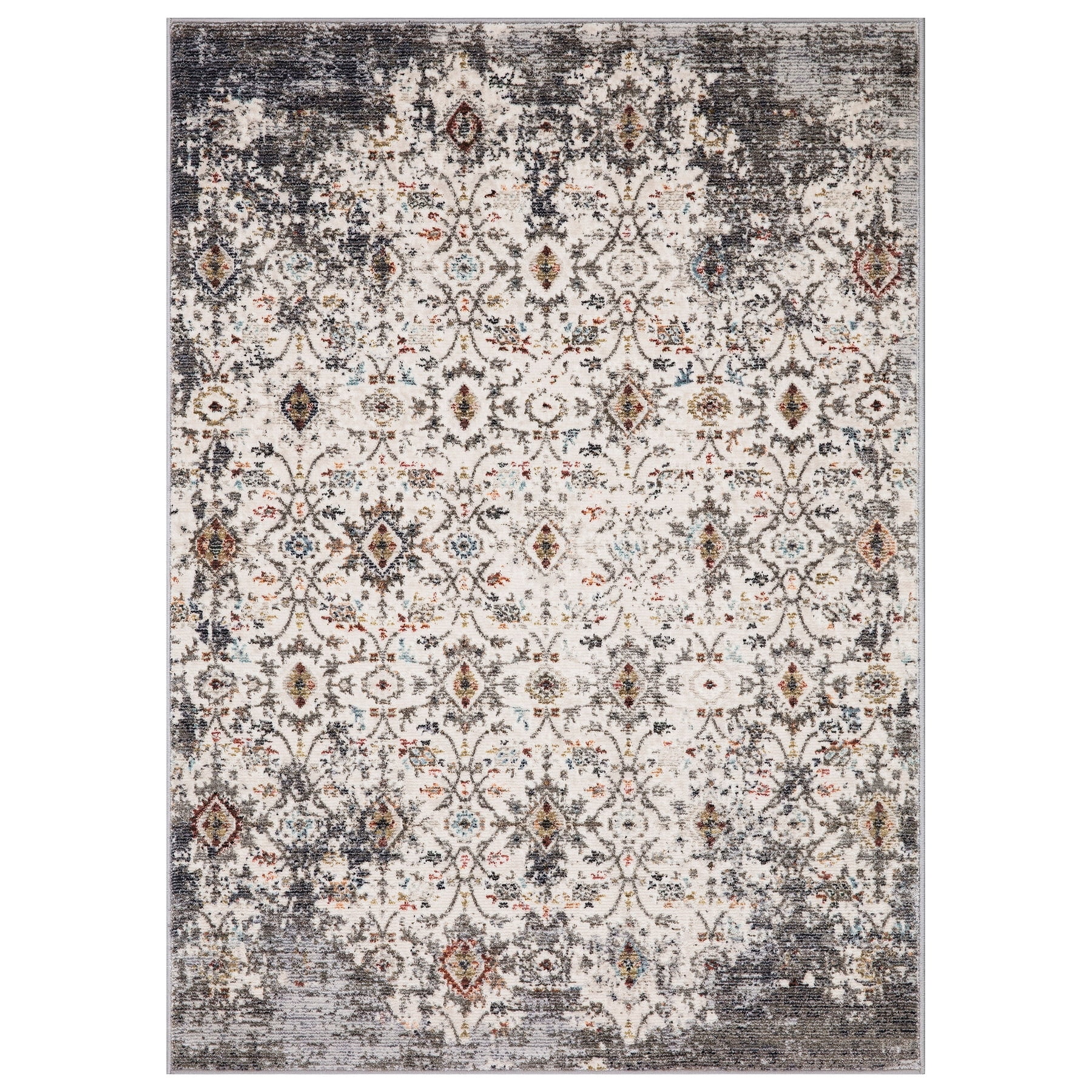 Concord Global Barcelona Collection Morena Multi Area Rug 3'3"x4'7 ...