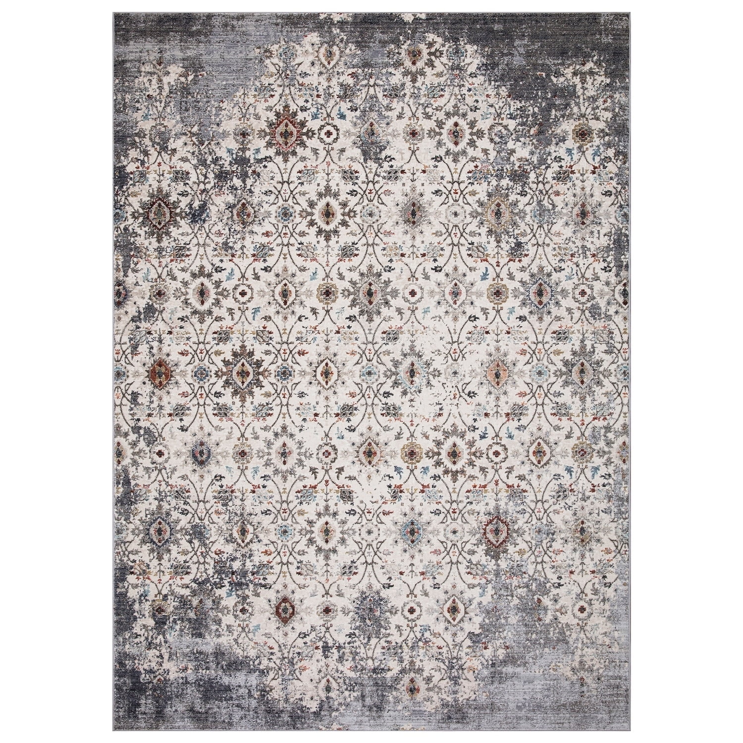 Concord Global Barcelona Collection Morena Multi Area Rug 5'3''X7'3 ...