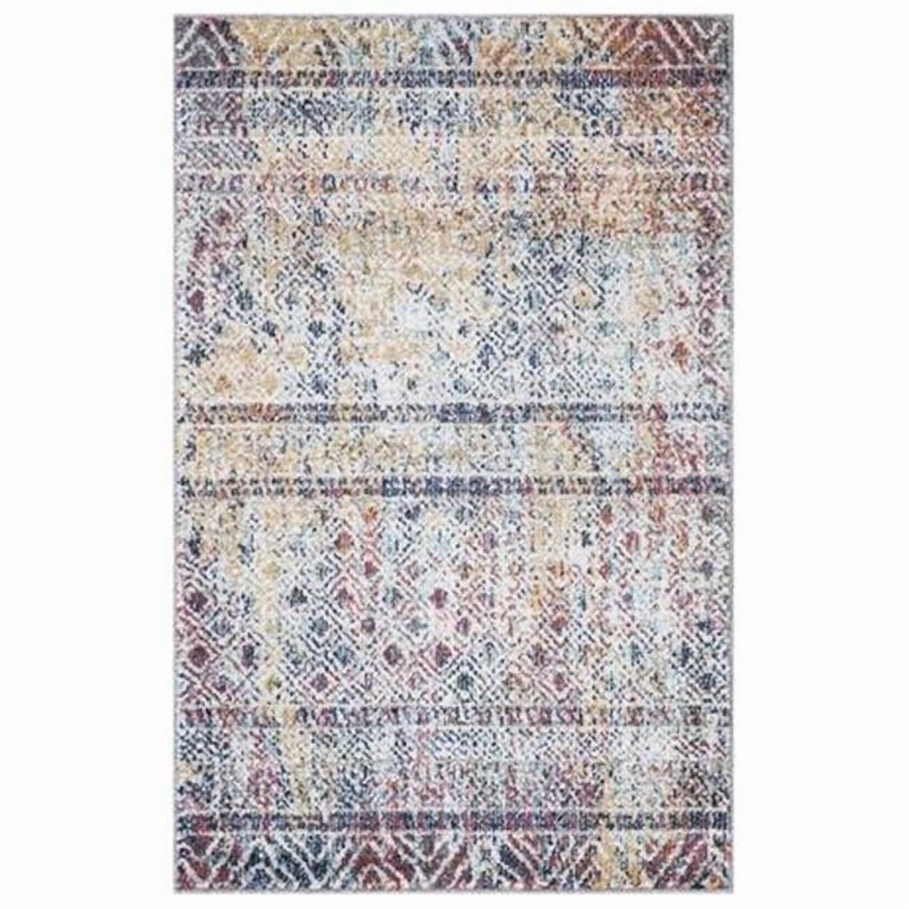 Concord Global Trading 72015 5 x 7 ft. Vintage Piazza Geometric ...