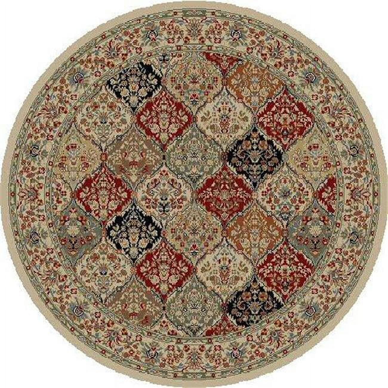 Concord Global Trading Concord Global Ankara Farang Area Rug 5'3" Round ...