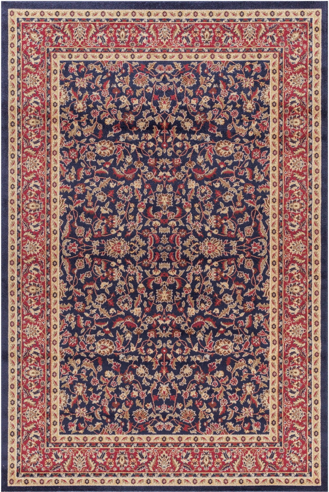 Concord Global Trading Jewel Collection Kashan Area Rug - Walmart.com