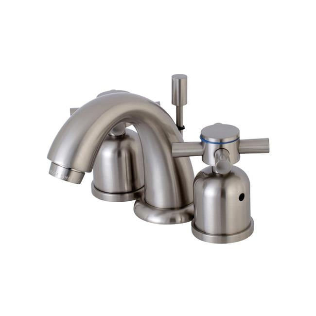 Concord Mini Widespread Lavatory Faucet, Brushed Nickel - 13.48 x 9.9 x ...