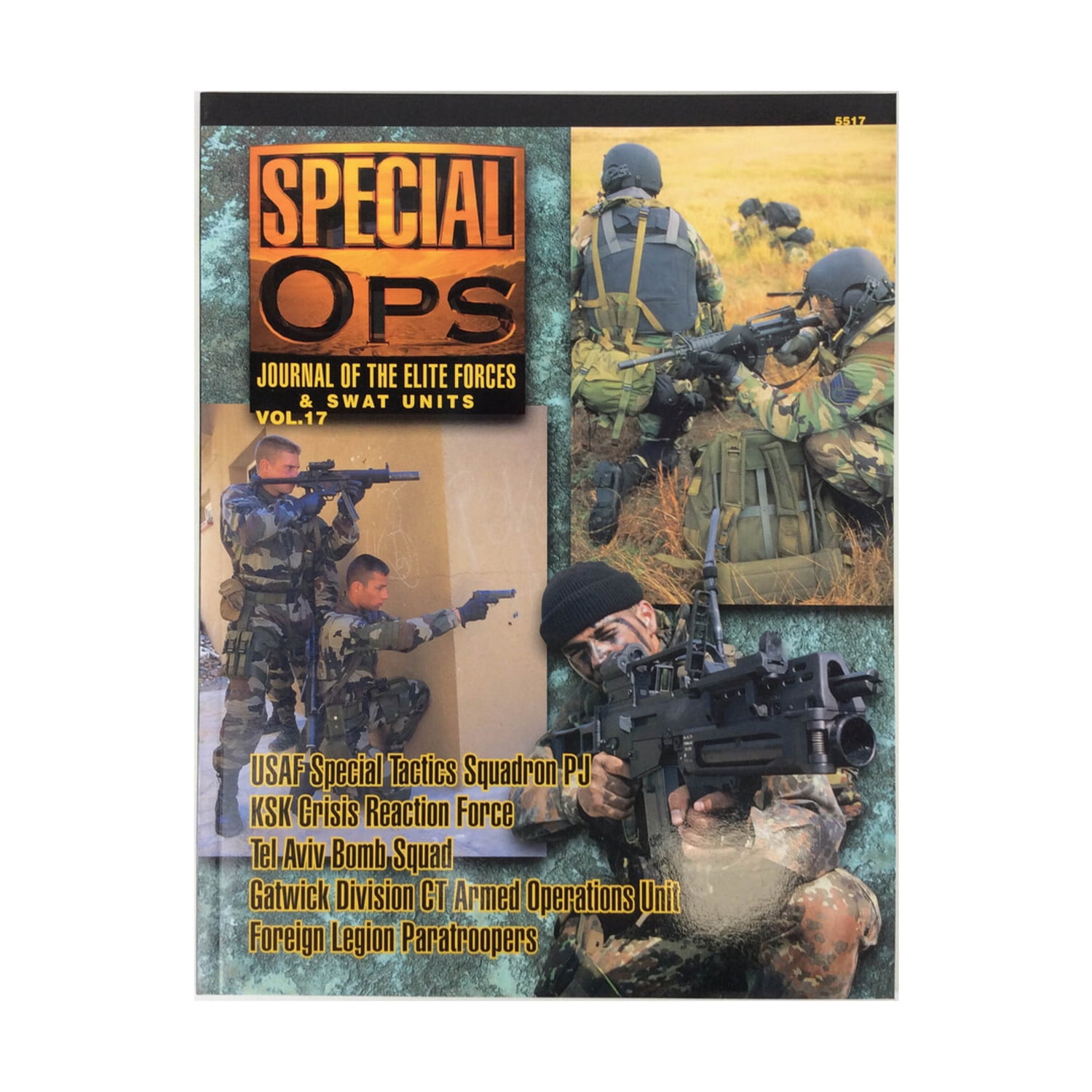 Concord Publications Vol. 17, "USAF Special Tactics Squadron PJ, KSK Crisis Reaction Force, Tel ...