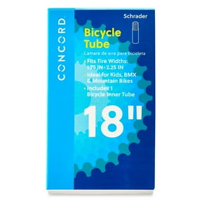Concord Replacement Bicycle Inner Tube, 700c x 35/43, Schrader Valve ...