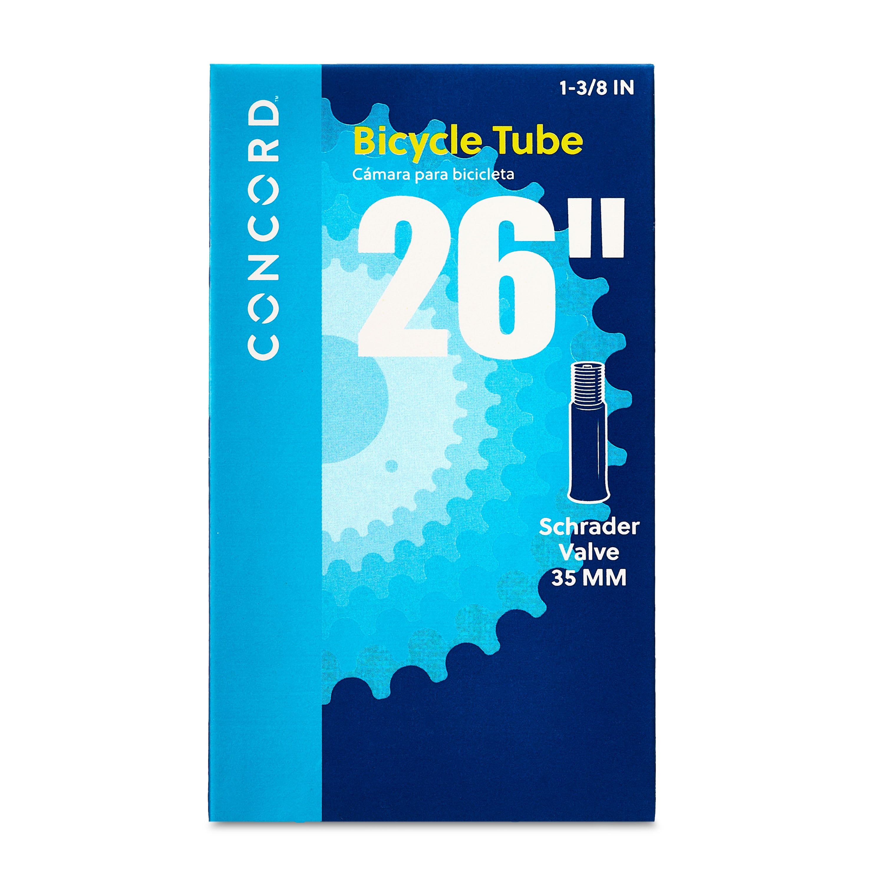 Concord Replacement Bicycle Inner Tube - 26 x 1-3/8 - Valve - Walmart.com