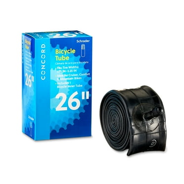 26x1.95/2.125 Bike Inner Tube with Schrader Valve for Mountain Bike ...