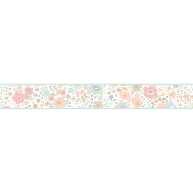 Concord Wallcoverings Abstract Wallpaper Border Baby and Kids Floral ...
