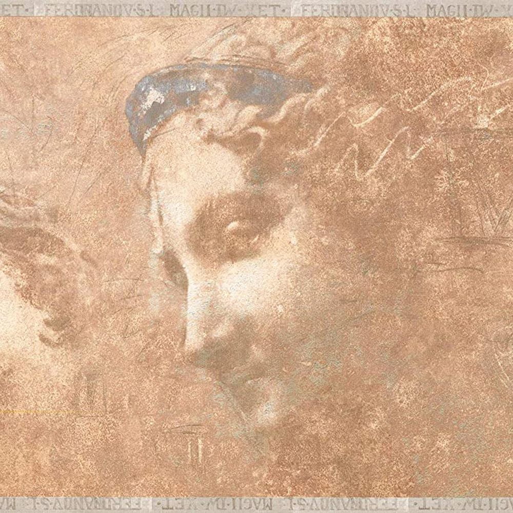 Concord Wallcoverings Antique Greek Painting Wallpaper Border Featuring ...