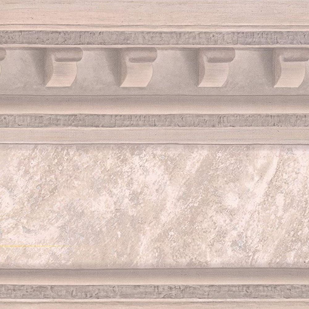 Concord Wallcoverings Architecture Wallpaper Border Featuring Gray Faux ...