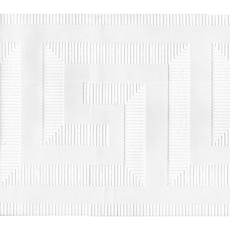 embossed border wallpaper