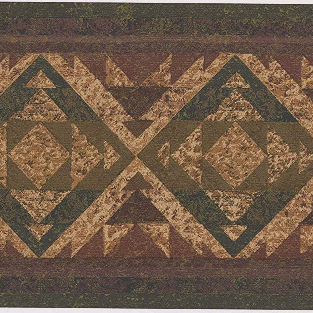 Concord Wallcoverings Prepasted Wallpaper Border Abstract Oriental ...