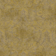 Chesapeake Patsy Blue Floral Prepasted Non Woven Blend Wallpaper, 20.5 ...