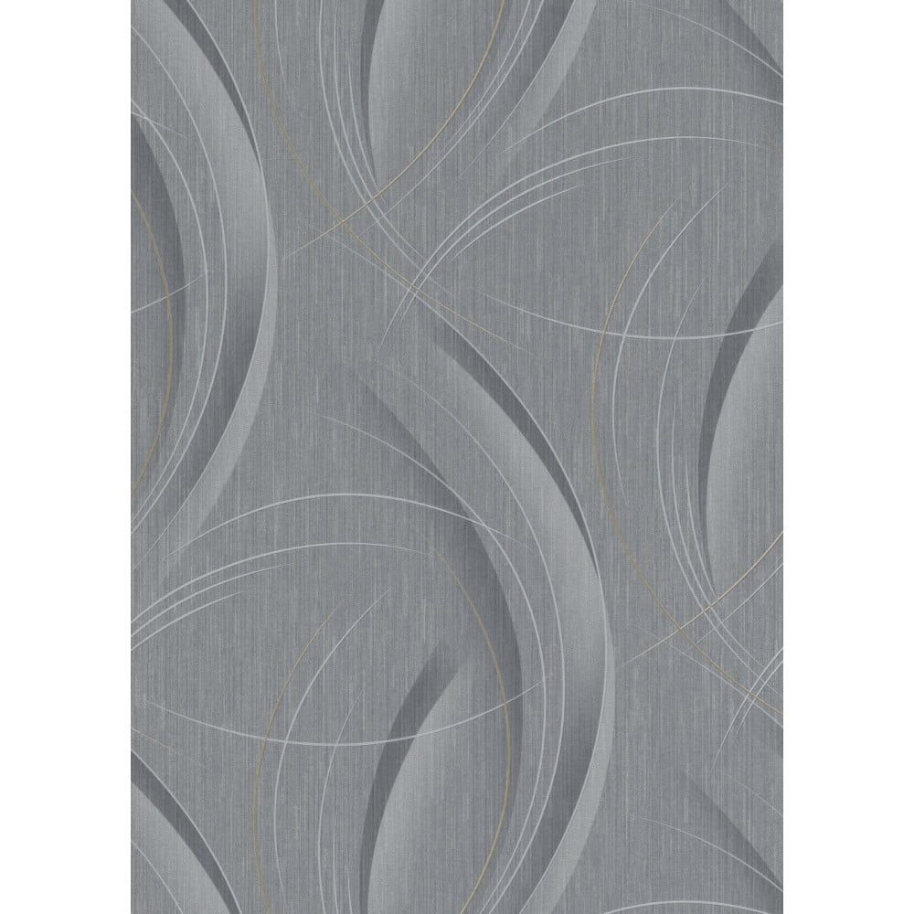 Concord Wallcoverings Textured Wallpaper graphics modern loops ...