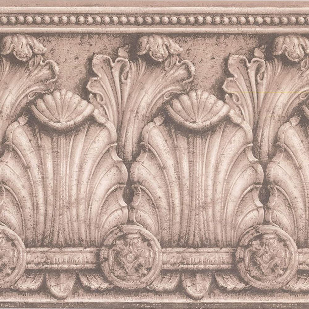Concord Wallcoverings Wallpaper Border Classic Pattern Ornaments for ...