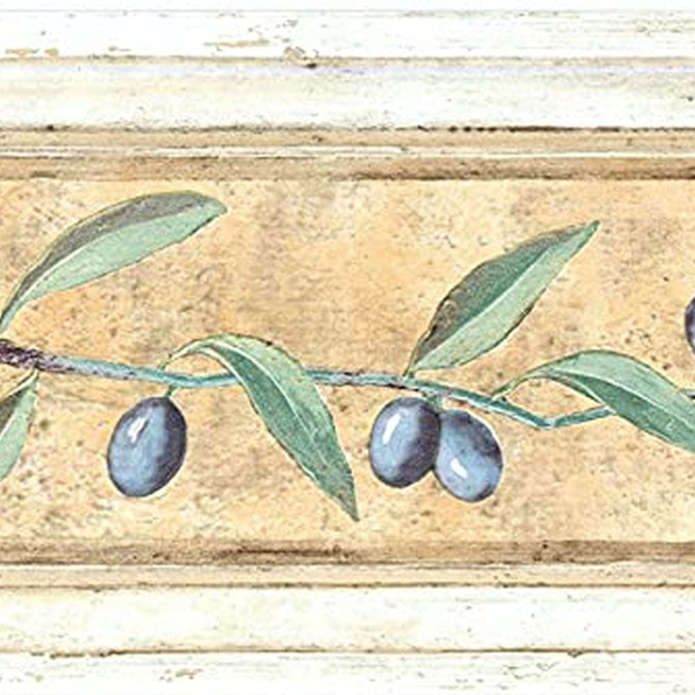 Concord Wallcoverings Wallpaper Border Kitchen Pattern Vine Country ...