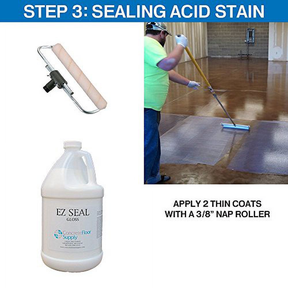 Concrete Acid Stain | Java Brown 1 Gallon - Walmart.com