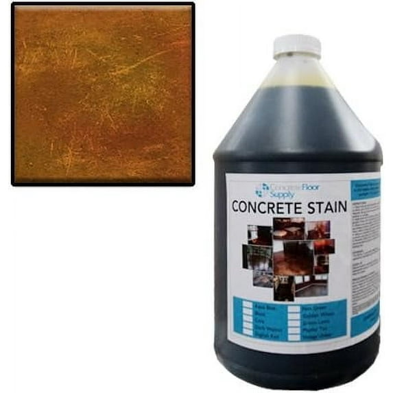 Concrete Acid Stain | Vintage Umber 1 Gallon - Walmart.com