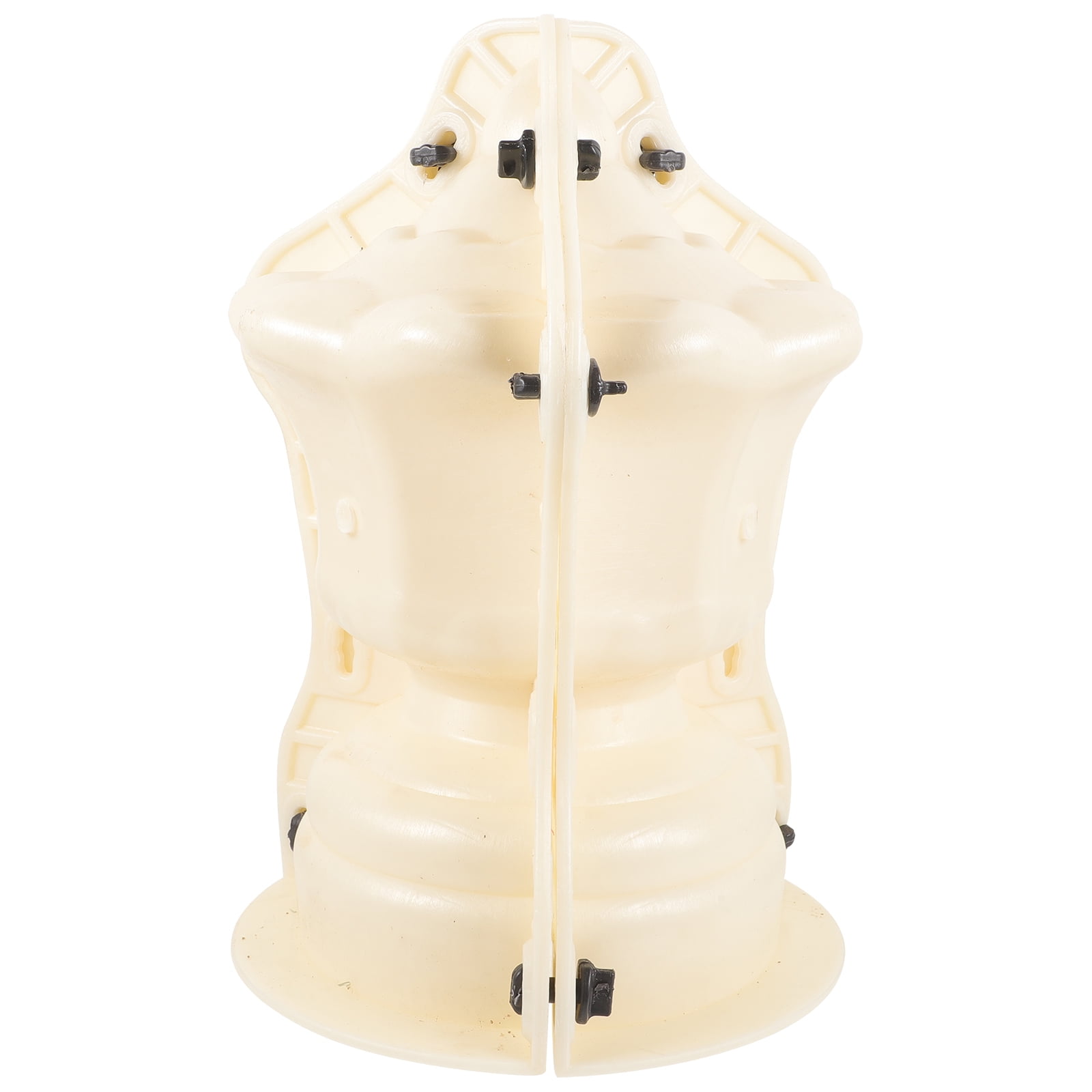 GOOHOCHY Beige Plastic Balustrade Concrete Mold for DIY Roman Column ...