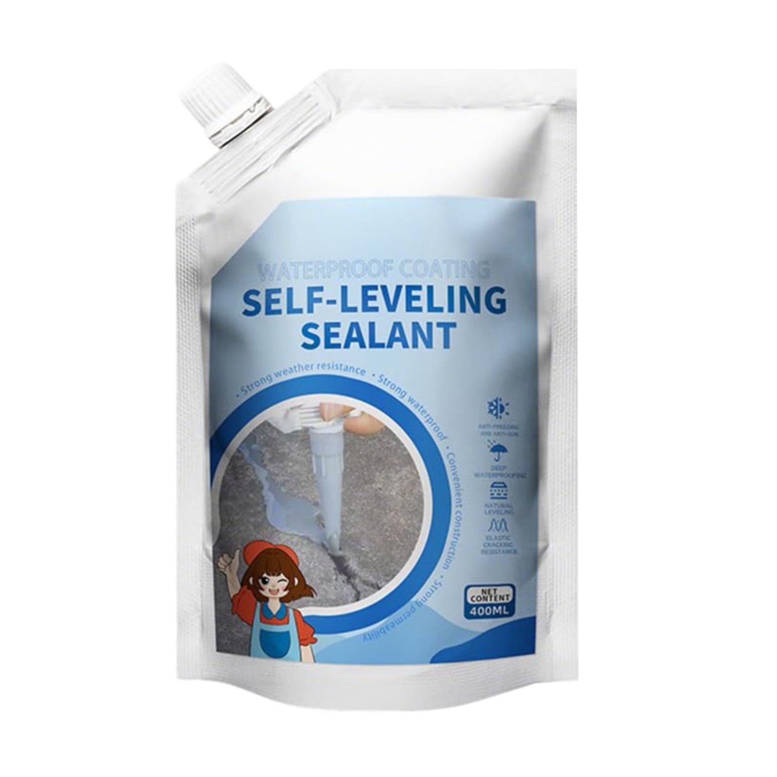 Concrete Caulk, New Self Leveling Sealant, Roadway Heavy Duty Crack ...