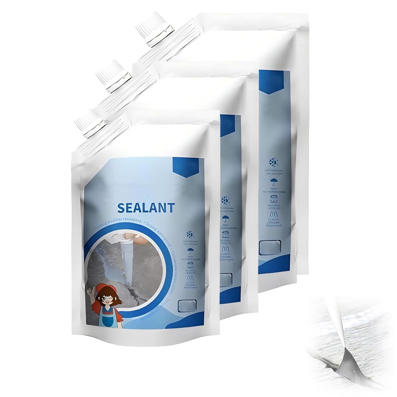 Concrete Caulking Adhesive, 2025 Quick Drying Grouting Adhesive, High ...