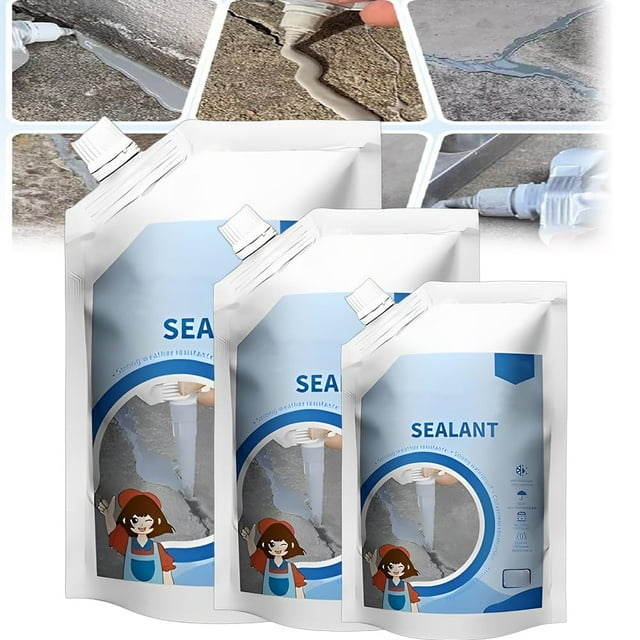 Concrete Caulking Adhesive– Heavy-Duty Crack Filler for Driveway ...