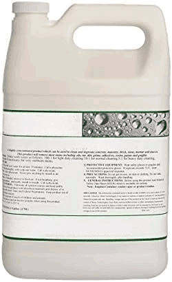 Concrete Cleaner #1 (1 Gallon) Highly Concentrated Formula - Walmart.com