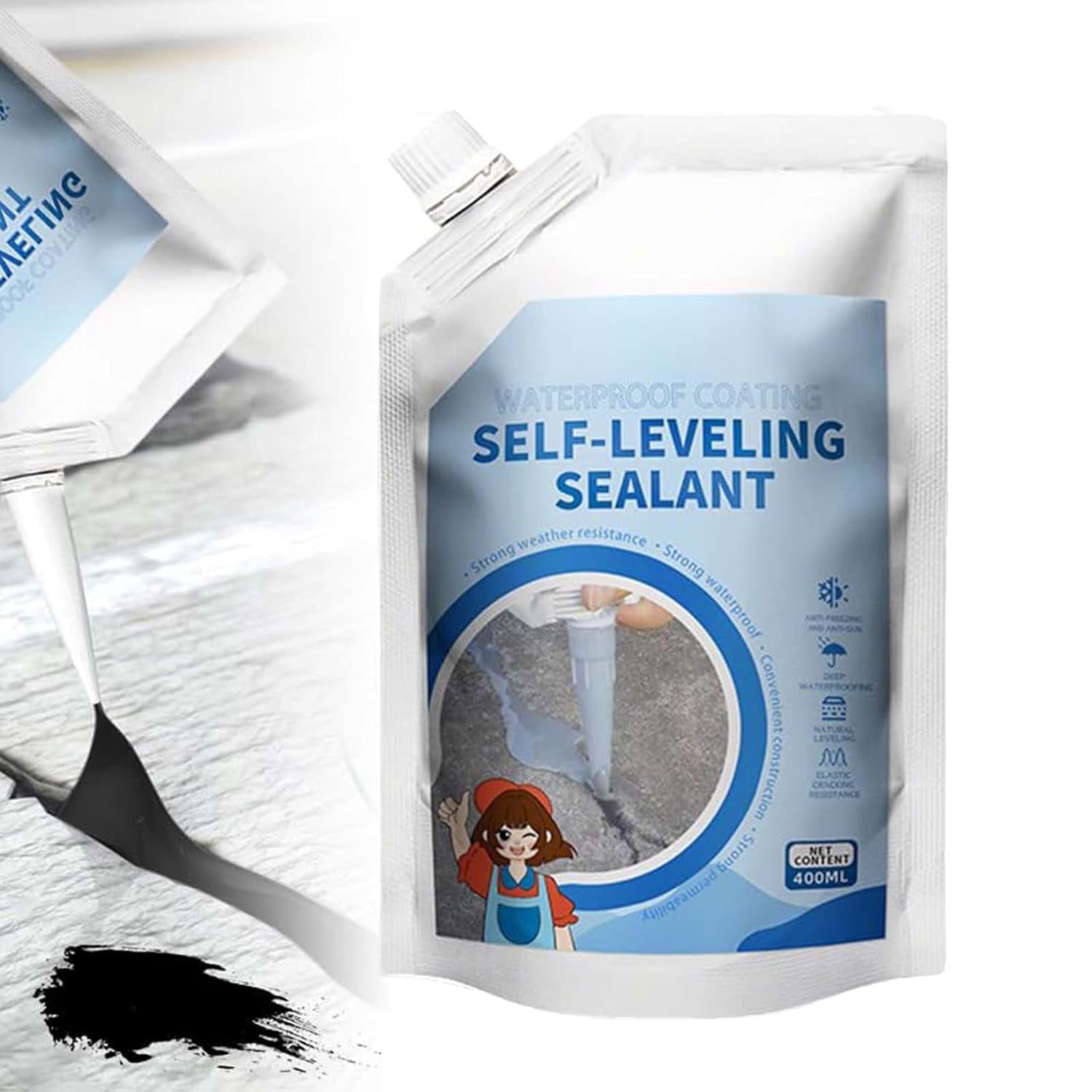 Concrete Crack Filler, Concrete Crack Repair Adhesive, Cement Slab ...