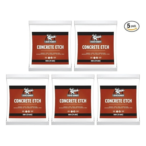 Concrete Etch Powder - Paint Prepper, Brick, Stone, Concrete, Masonry ...