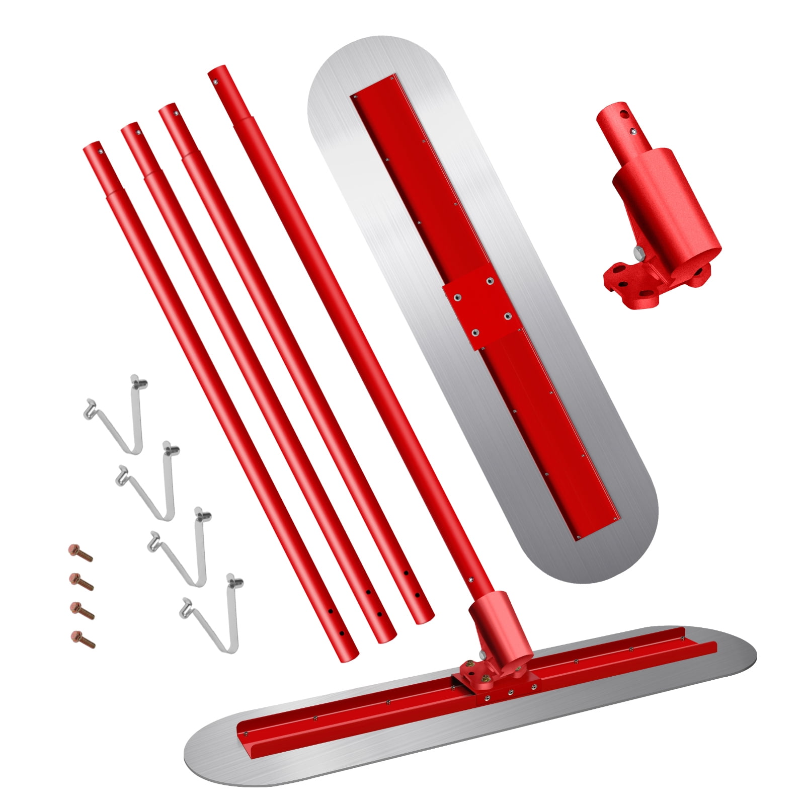 Concrete Finishing Tool, 47.2×11.8 Labor Saving, Steel Burr Free Edge ...