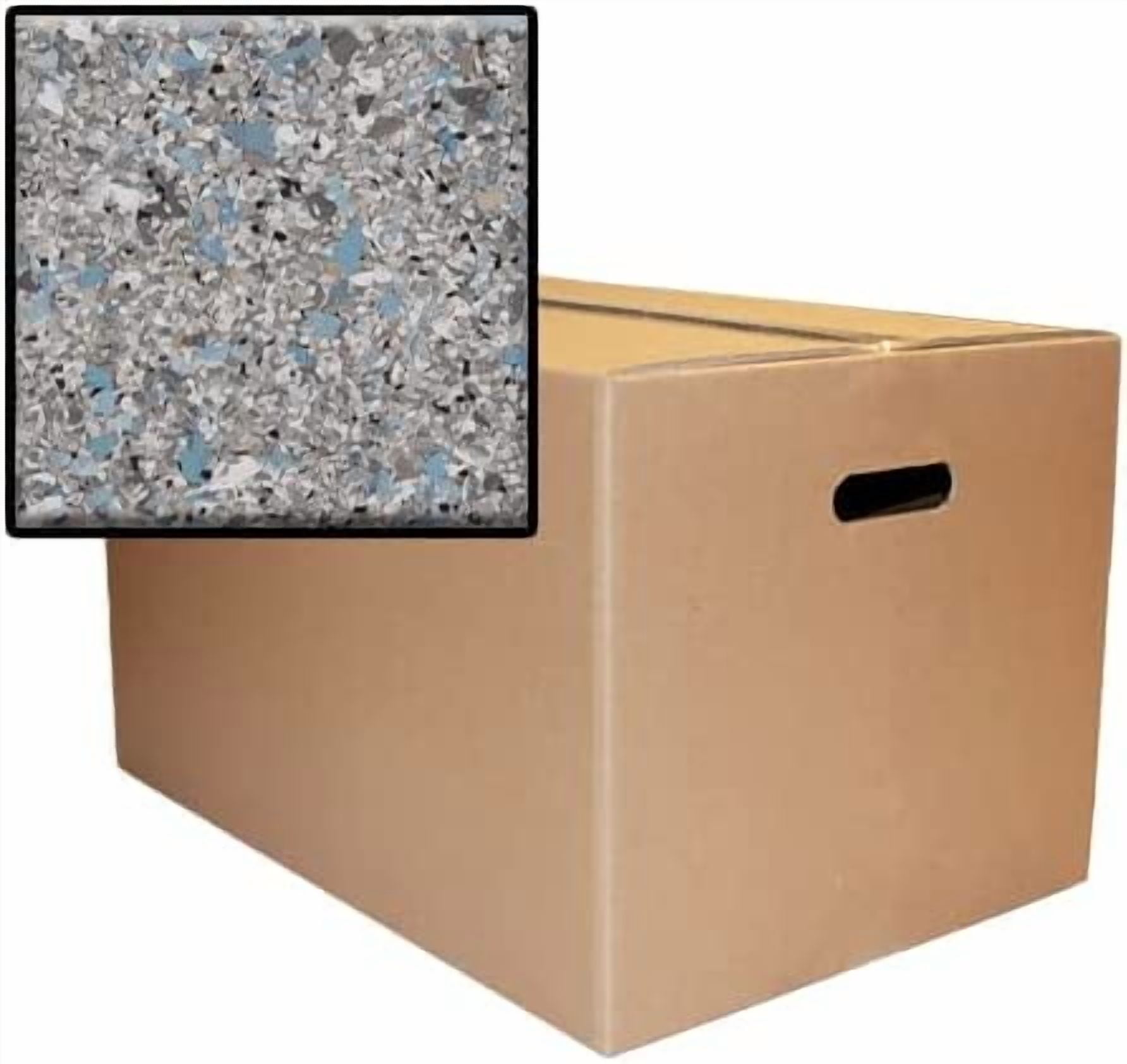 Concrete Floor Supply Hybrid Stone Epoxy Flake 25lbs (B-4101 Blue ...