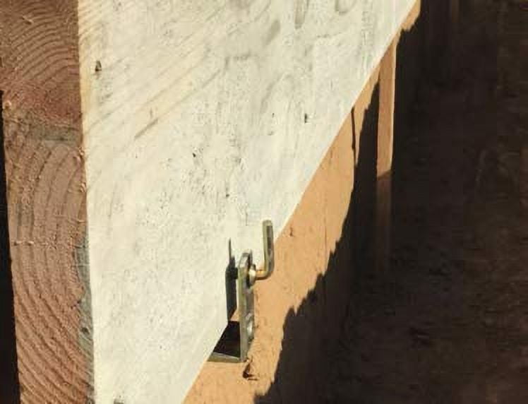 Concrete Form Board Brackets (6 Pack) - Walmart.com