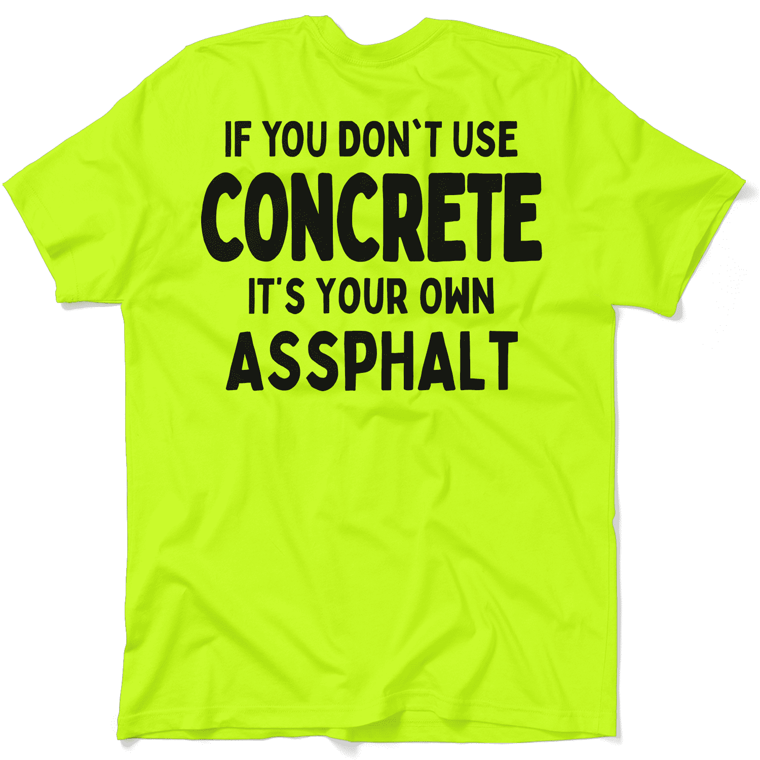 Concrete Hi Vis Shirts for Men - Reflective Safety Mens T-Shirts ...