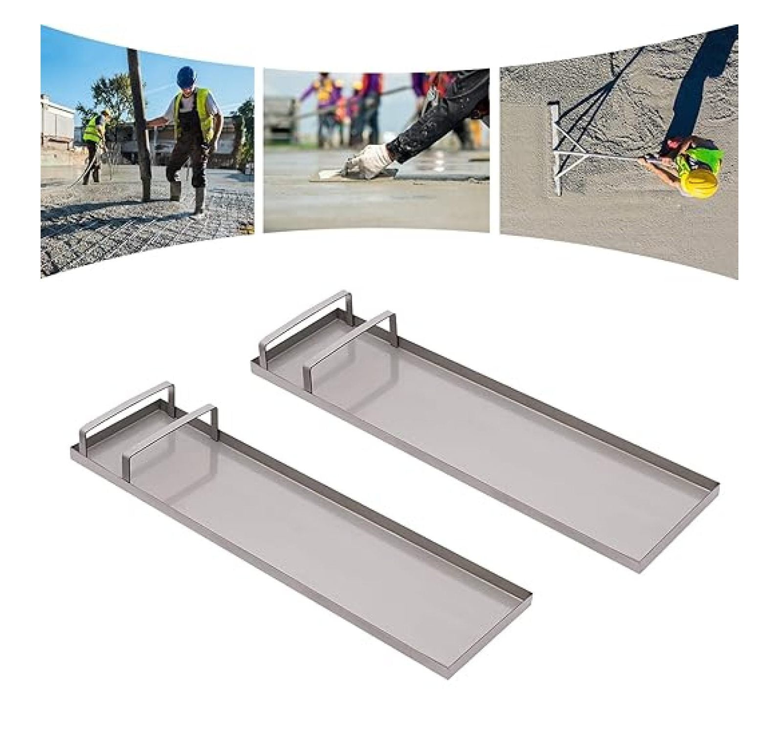 Concrete Knee Boards Slider, 28"x8" Kneeler Board Stainless Steel ...