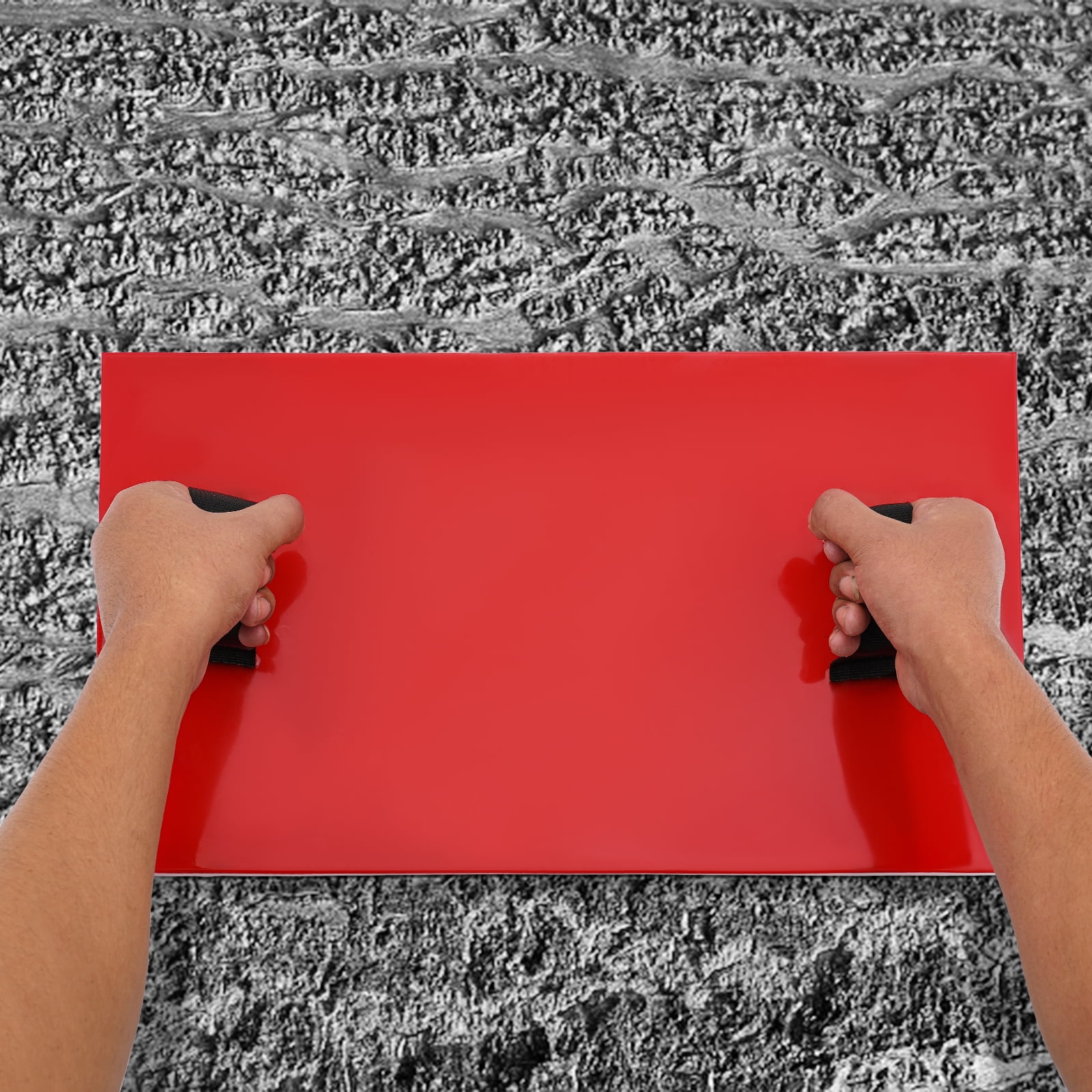 Concrete Mold, Concrete Texture Mold, Rectangle Red PU Wood Grain ...