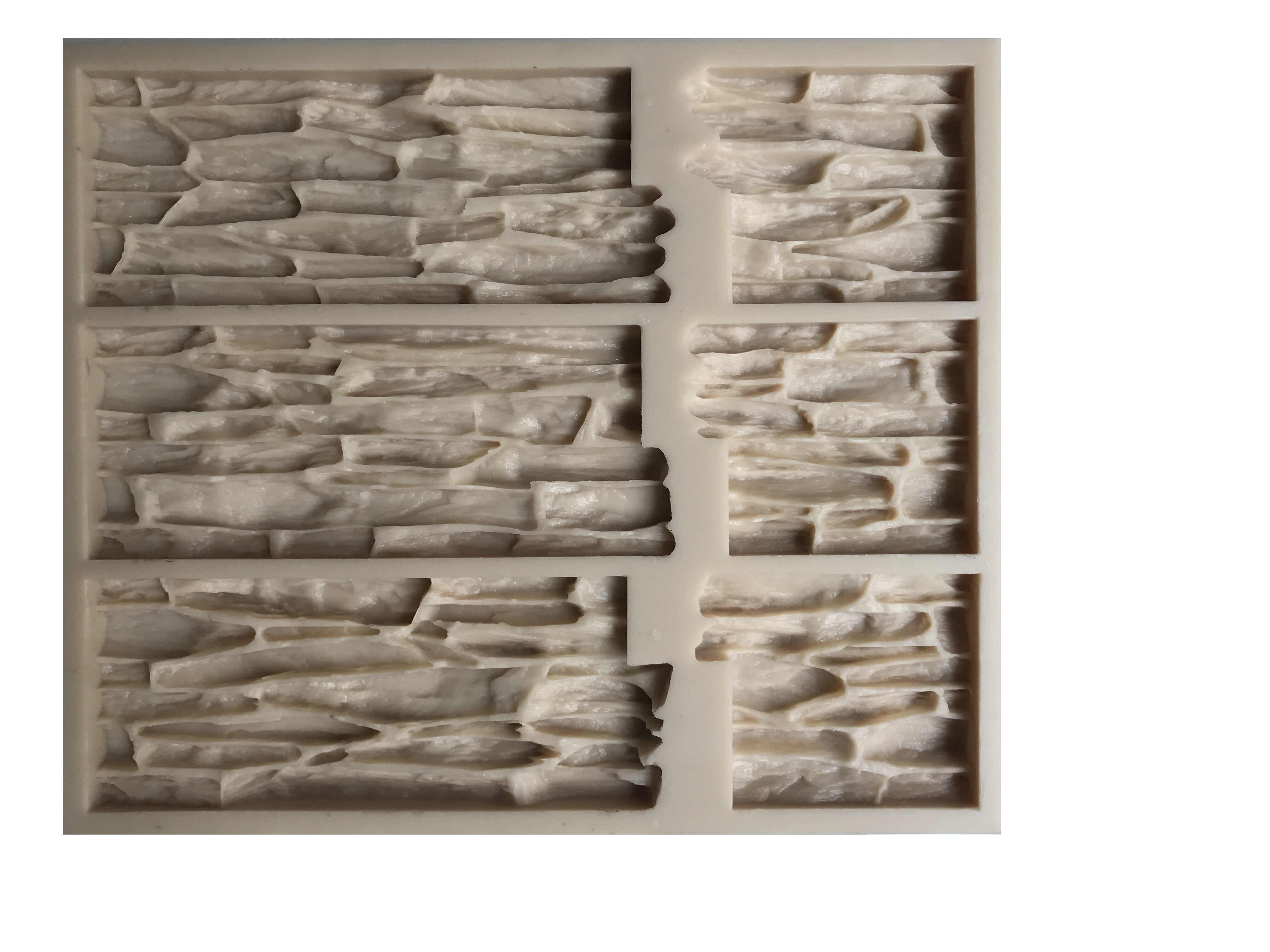 Concrete Mold Concrete Wall Stone Mold VS 701/6. Corner Mold - Walmart.com