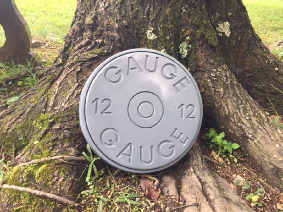 Concrete Mold Hunting 12 Ga Shotgun Shell Stepping Stone Cement Plaster ...