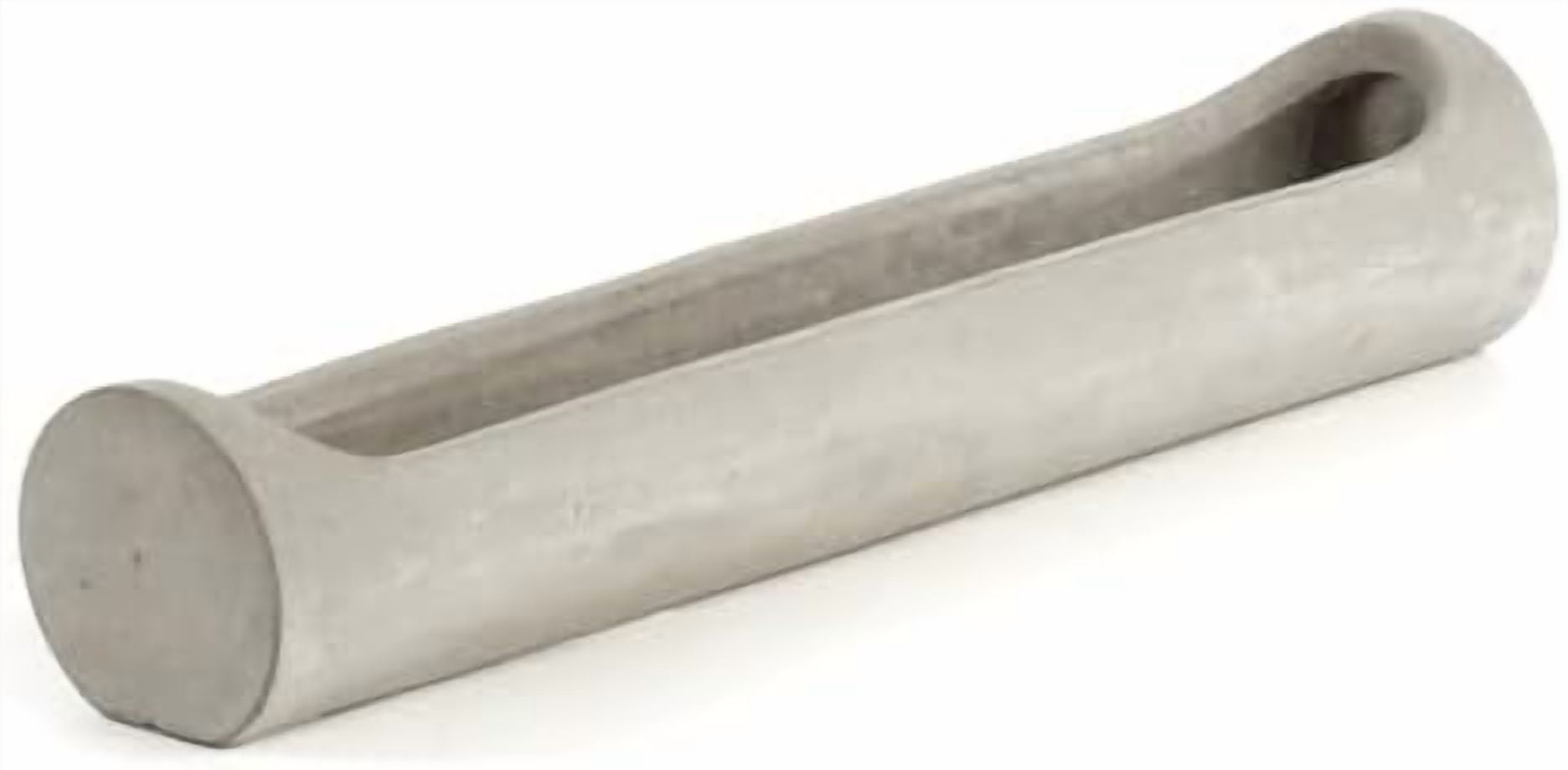 Concrete Pipe 16" Planter, Grey - Walmart.com